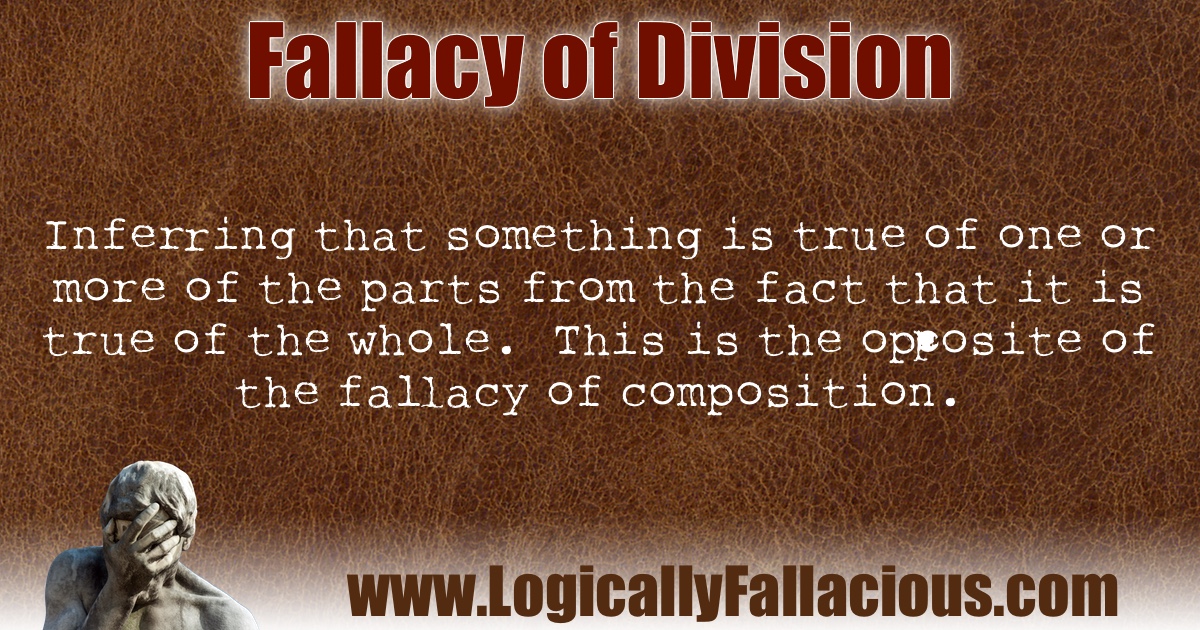 Fallacy of Division