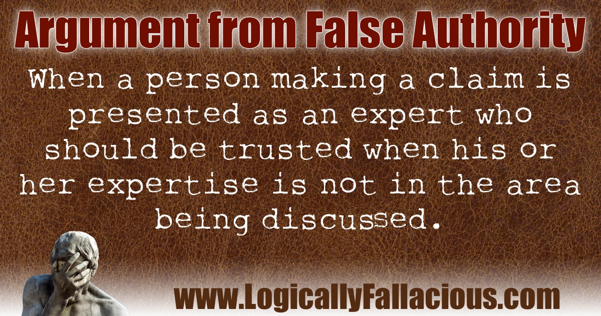 Argument from False Authority